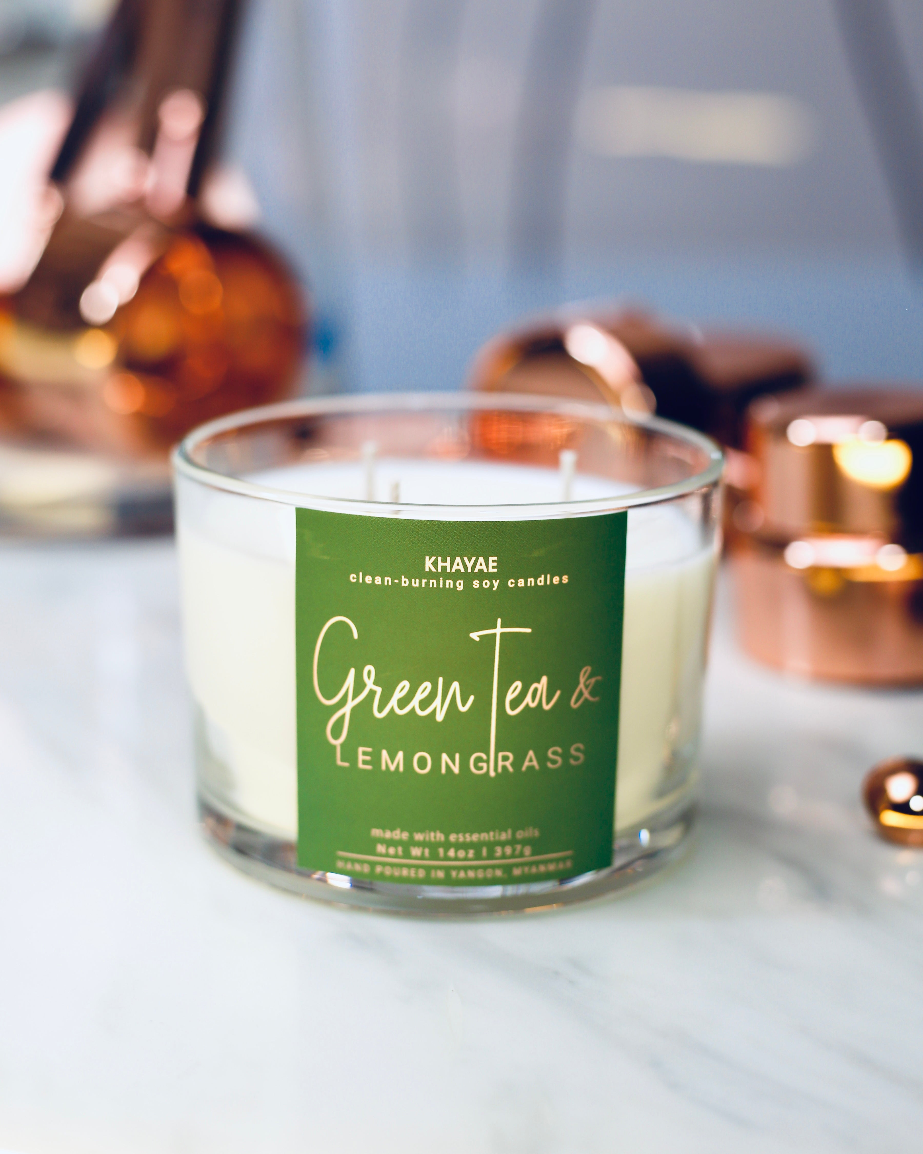 GREEN TEA AND LEMONGRASS – KHAYAE